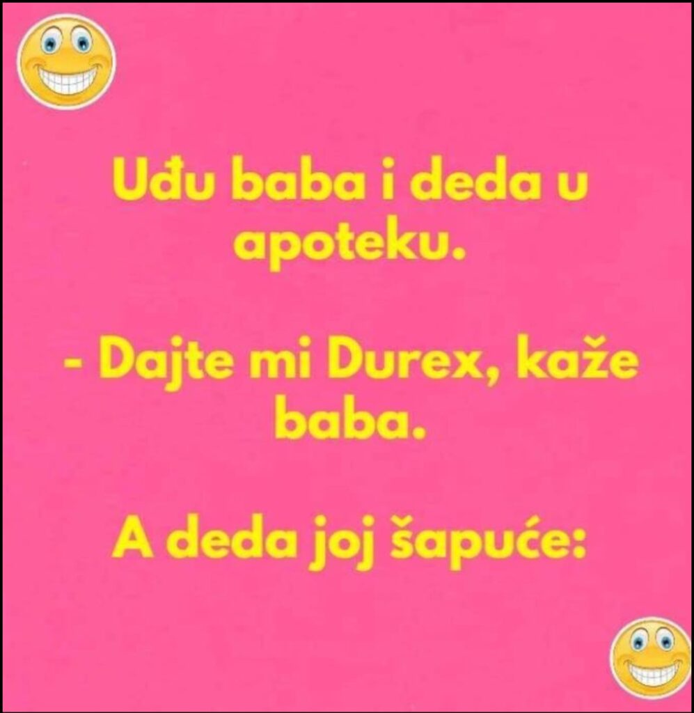 Uđu baba i deda u apoteku – Jota Magazin